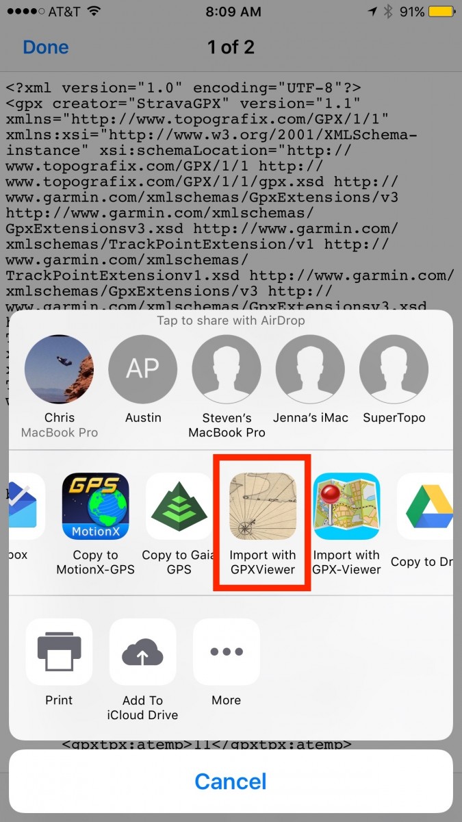 How to Load a GPS File on Your Phone in GPX Format - GearLab