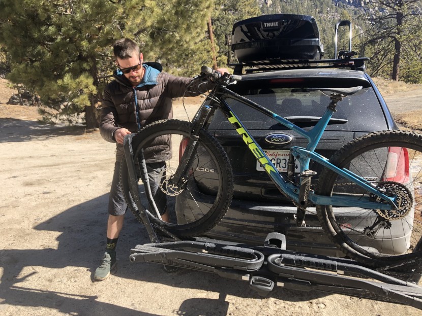 Tire hold bike rack store