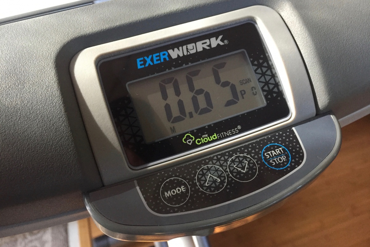 Exerpeutic Exerwork 2000i Folding Exercise Desk Bike Review | Tested