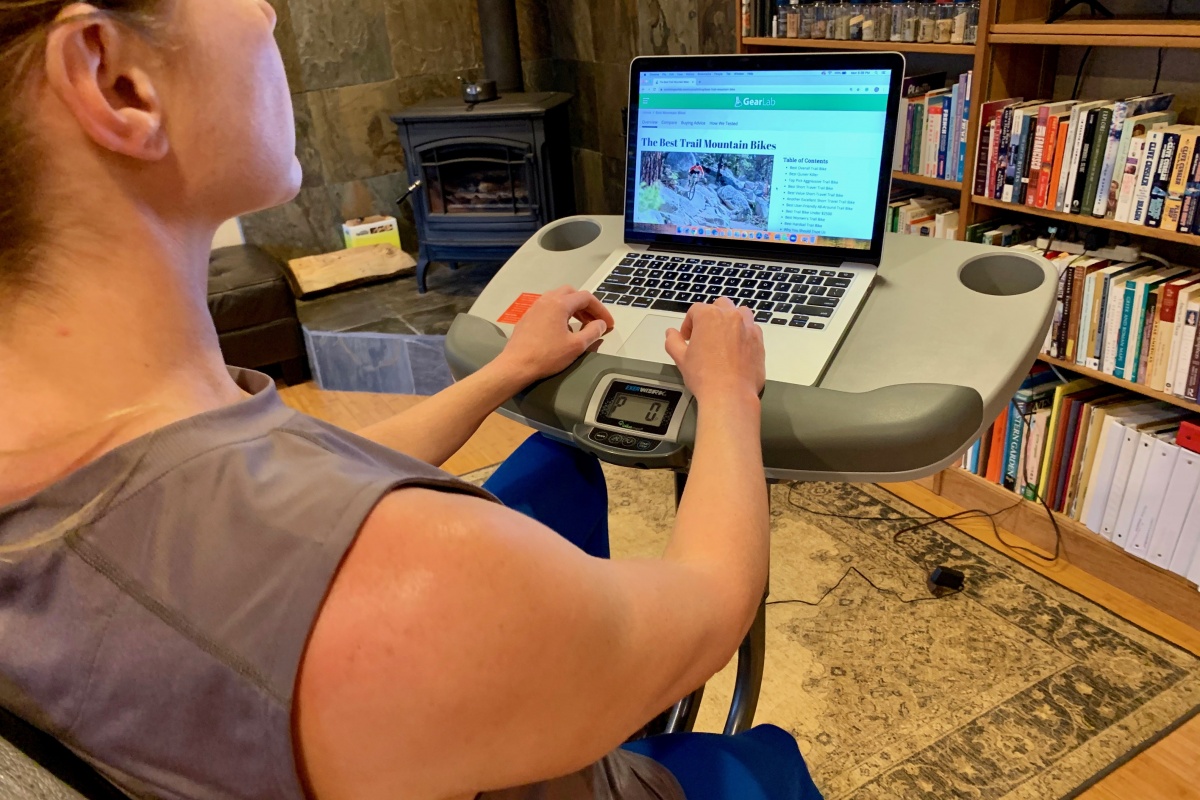 Exerpeutic Exerwork 2000i Folding Exercise Desk Bike Review | Tested