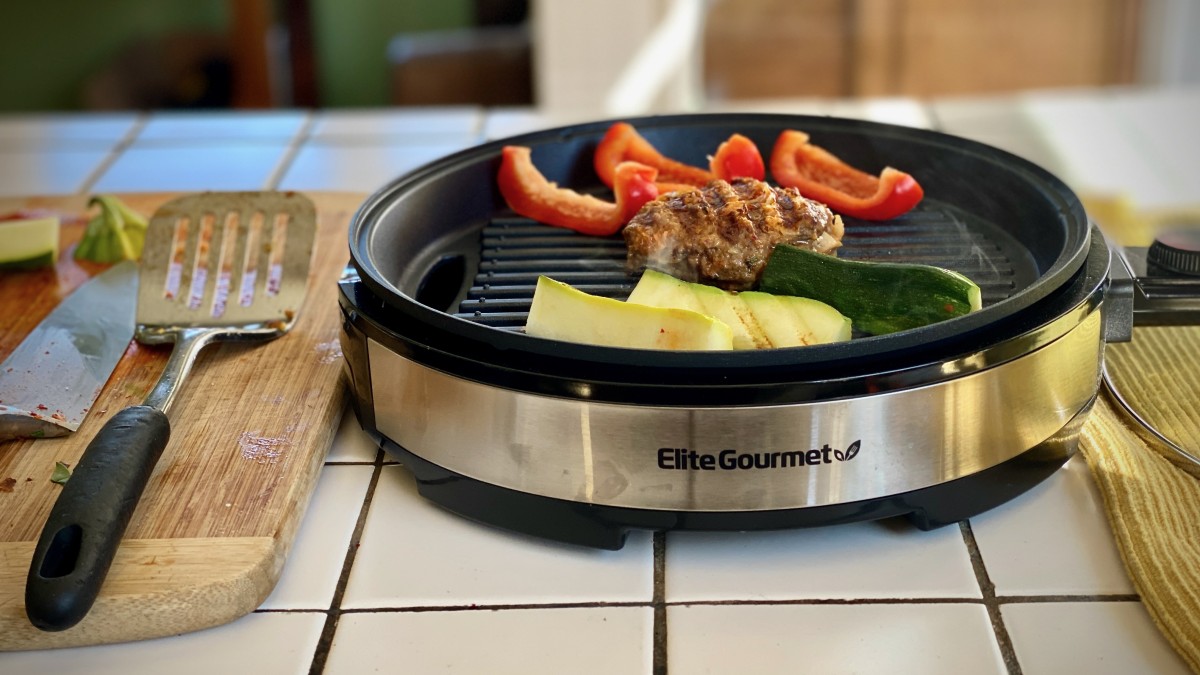 Elite Gourmet 12" Electric Indoor Review | Tested